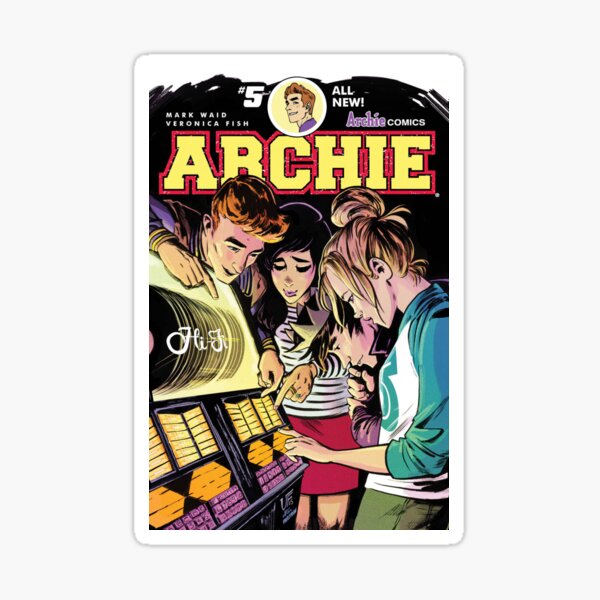 "Archie Comics cover" Sticker by indiabee | Redbubble