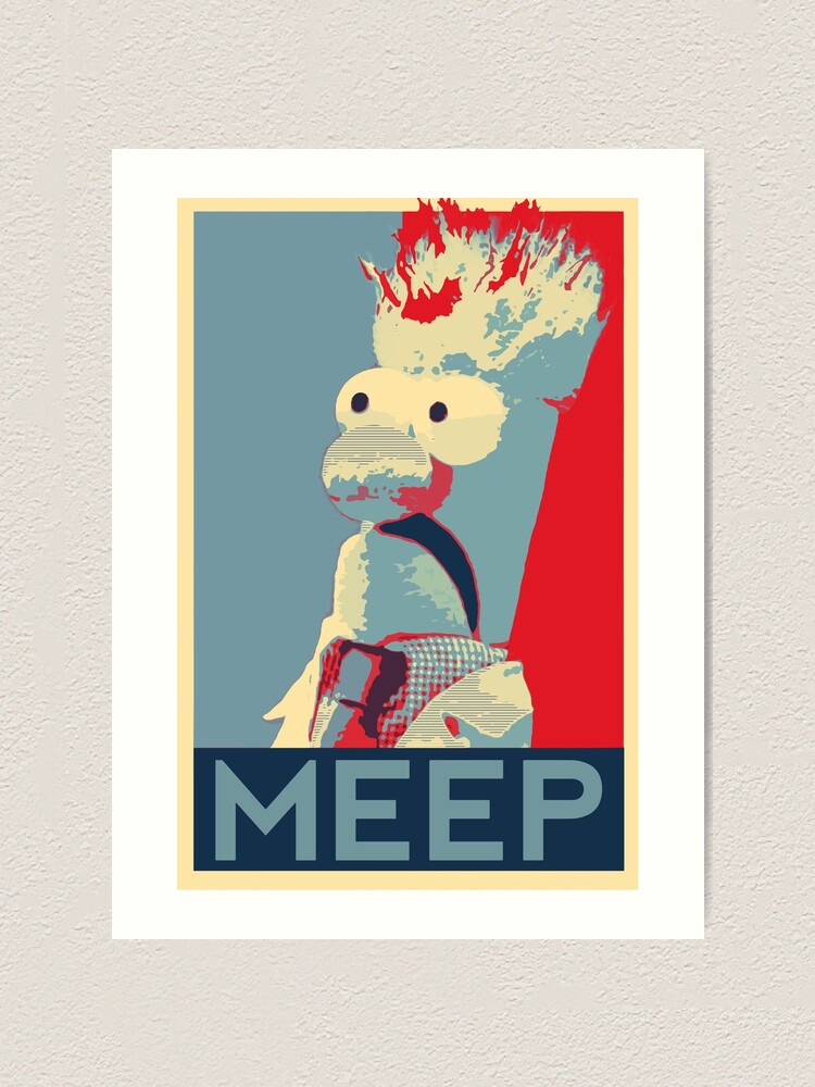 "Meep" Art Print for Sale by HenryGaudet | Redbubble