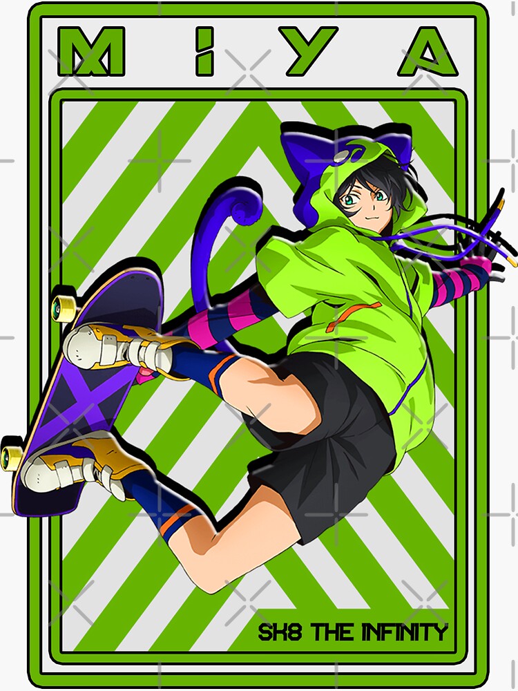 "MIYA" Sticker by UNCHMUNCH | Redbubble