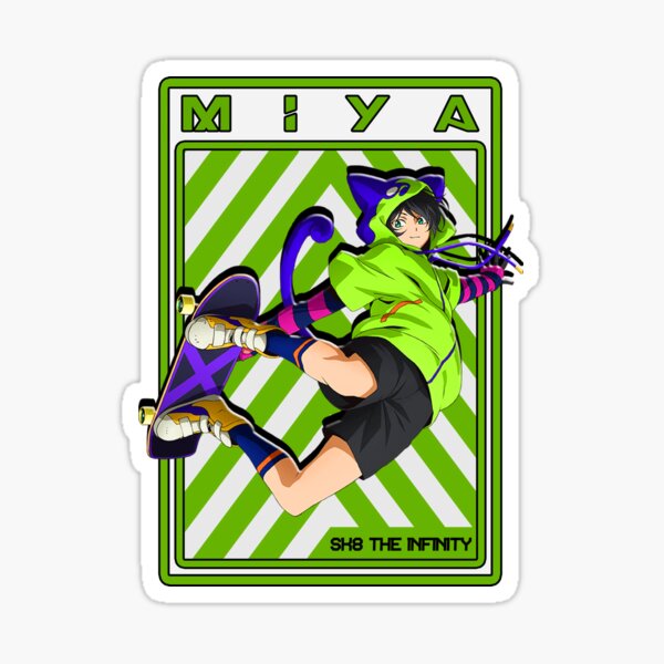 "MIYA" Sticker by UNCHMUNCH | Redbubble