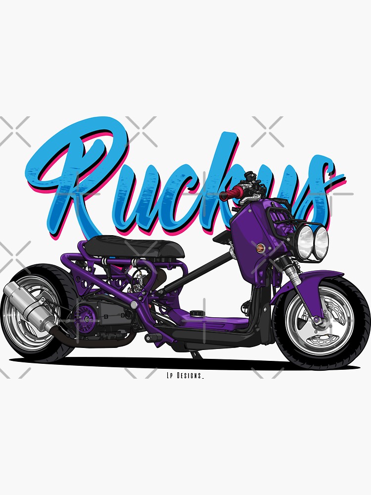 "Ruckus" Sticker by lpdesigns1 | Redbubble