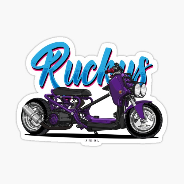 "Ruckus" Sticker by lpdesigns1 | Redbubble