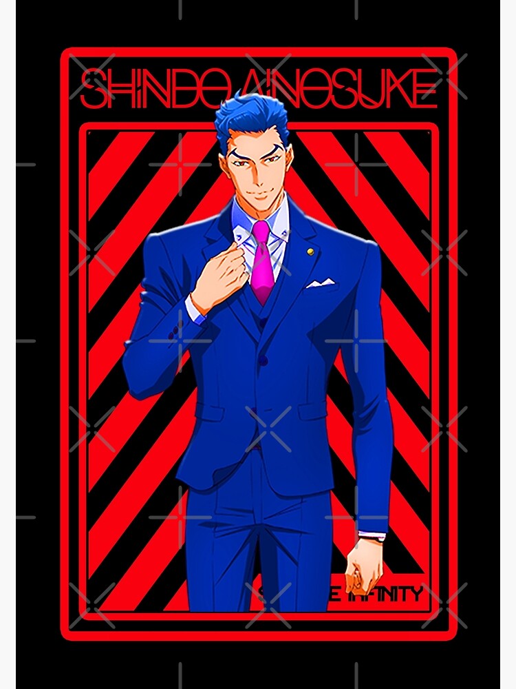 "SHINDO AINOSUKE" Poster for Sale by UNCHMUNCH | Redbubble