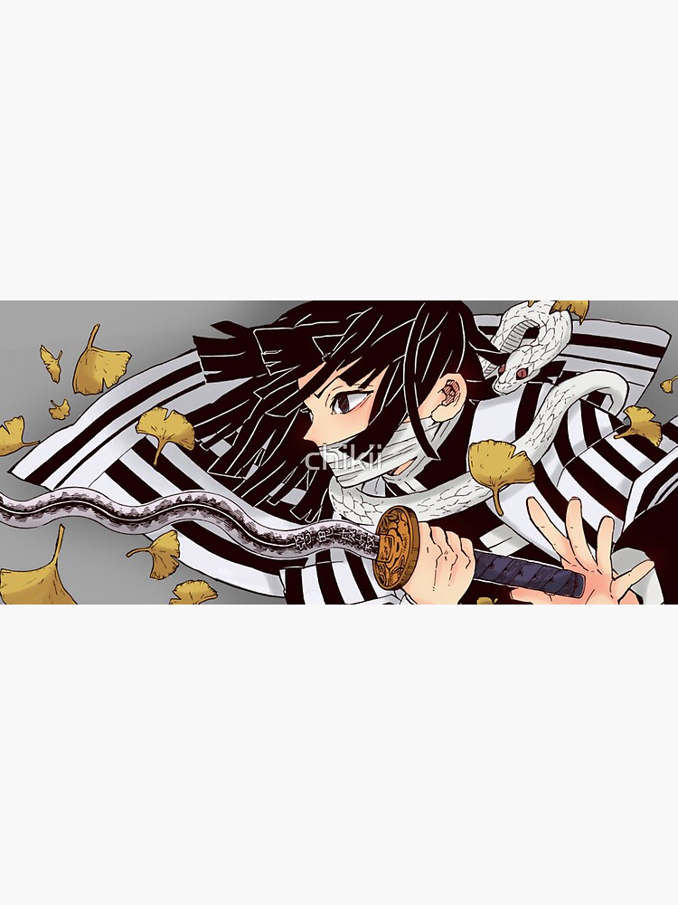 "obanai colored panel #8" Sticker for Sale by chikii | Redbubble