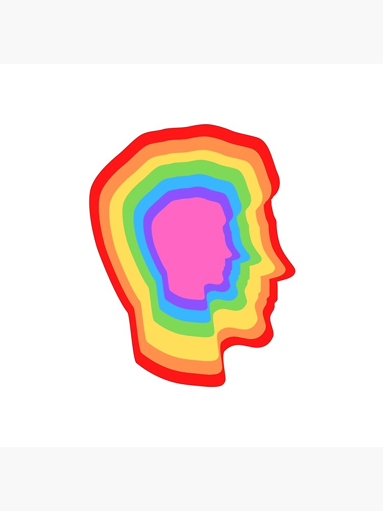 "Mind Dimensions Psychedelic Art 5D Trippy Hippie Awakening Fractal ...