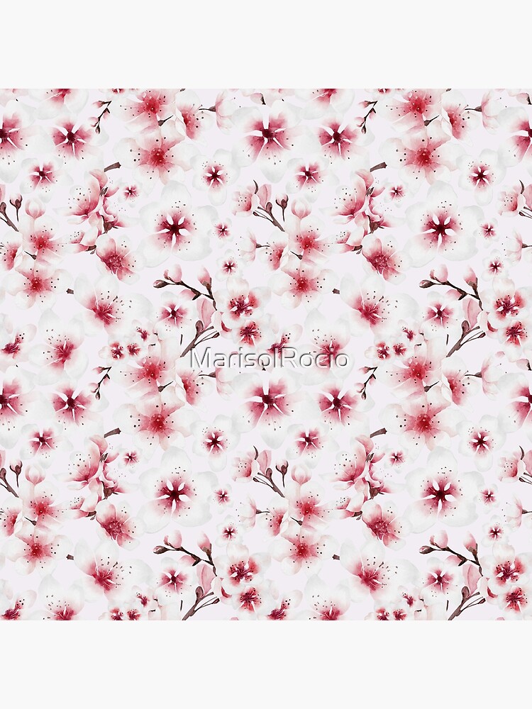 "Cherry tree designs from Okinawa" Poster for Sale by MarisolRocio ...