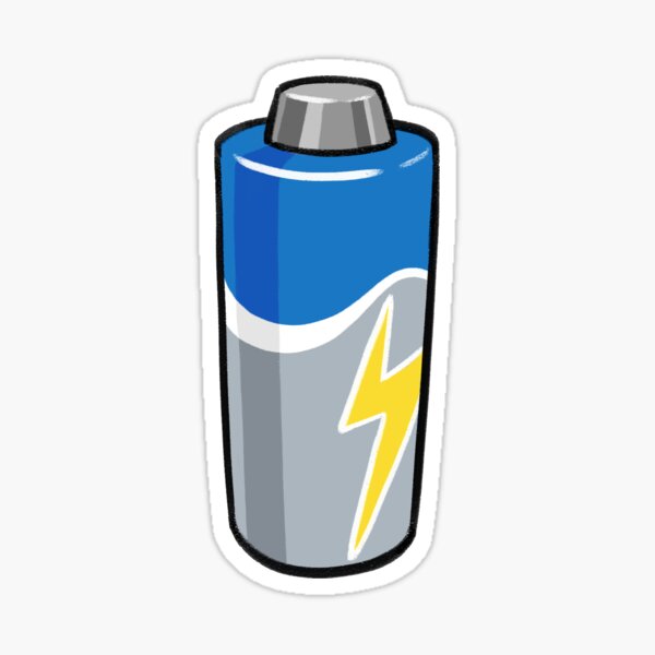 "AA Battery" Sticker by theTomasPat | Redbubble