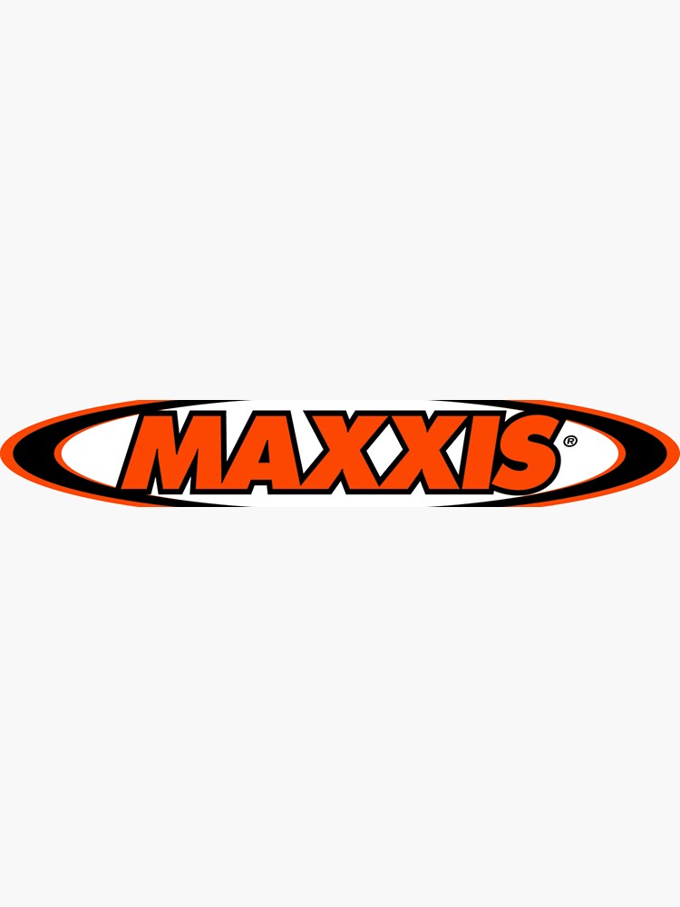 "Maxxis Sticker" Sticker for Sale by omarmatt10 | Redbubble