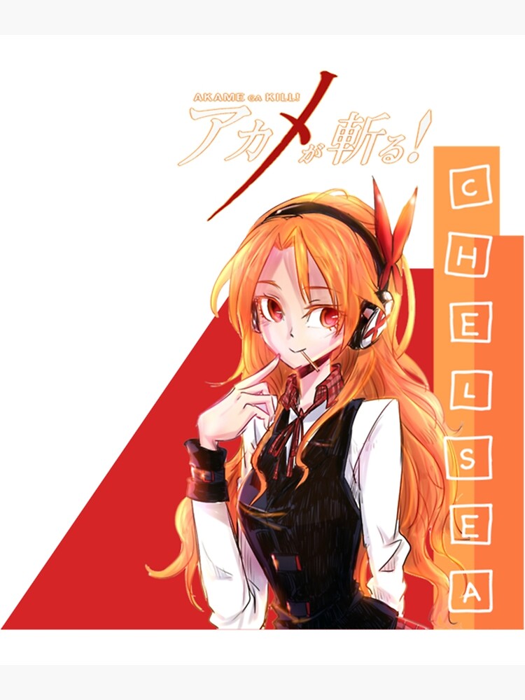 "Cute Chelsea Akame Ga Kill " Poster by beatriceorozco | Redbubble