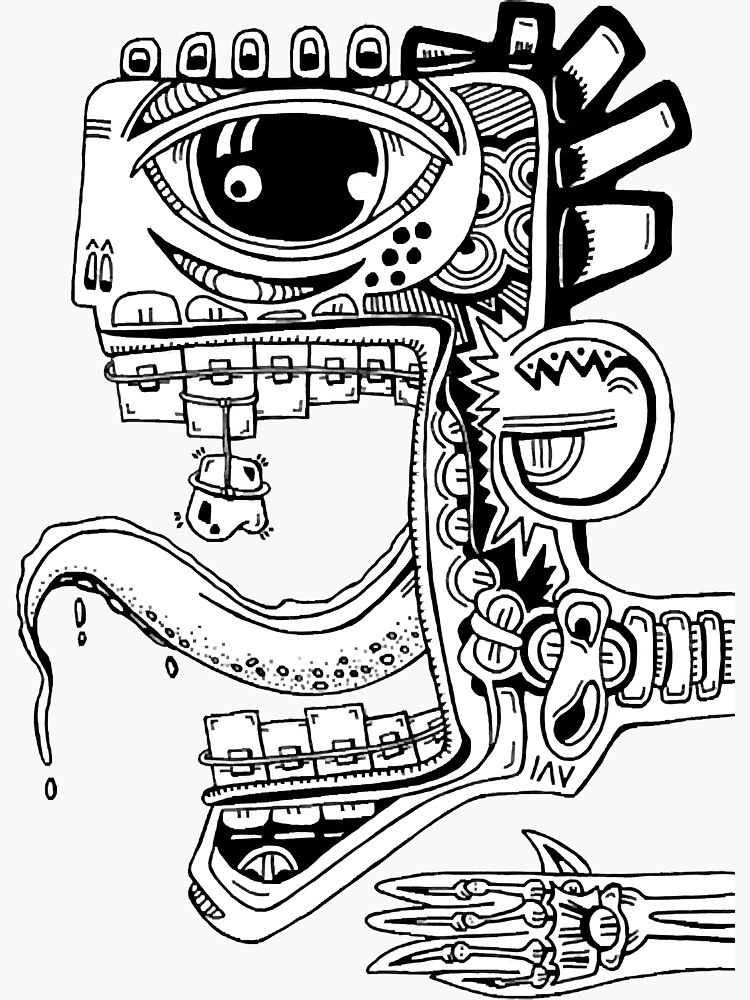 "Bait " Sticker by duc338997 | Redbubble