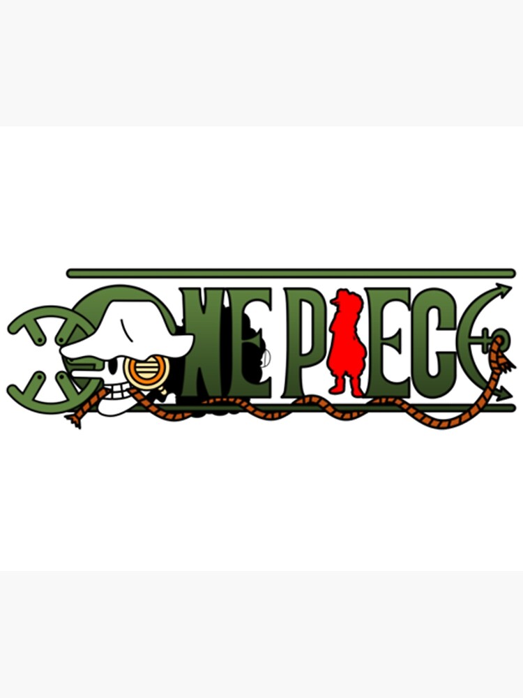 "One Piece Usopp Logo , One Piece" Poster by CREATIVE-ANIME | Redbubble
