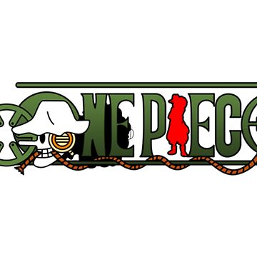 "One Piece Usopp Logo , One Piece" Sticker for Sale by CREATIVE-ANIME ...