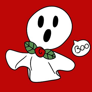 "Rose Bow Tie Ghost" Sticker for Sale by SaradaBoru | Redbubble