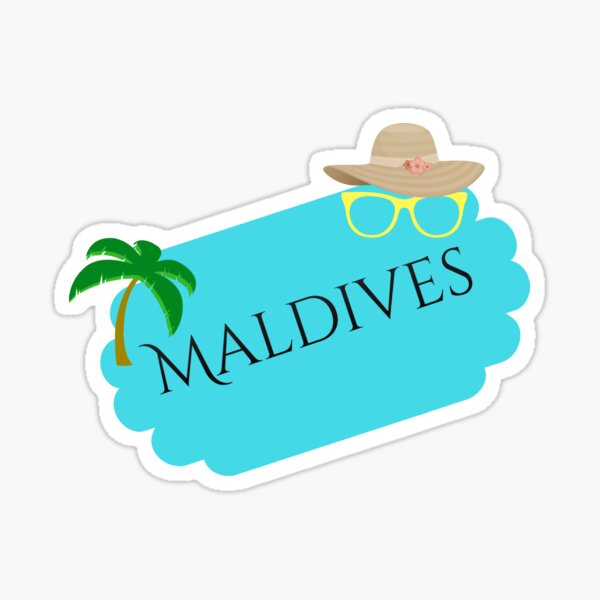 Maldives Stickers | Redbubble