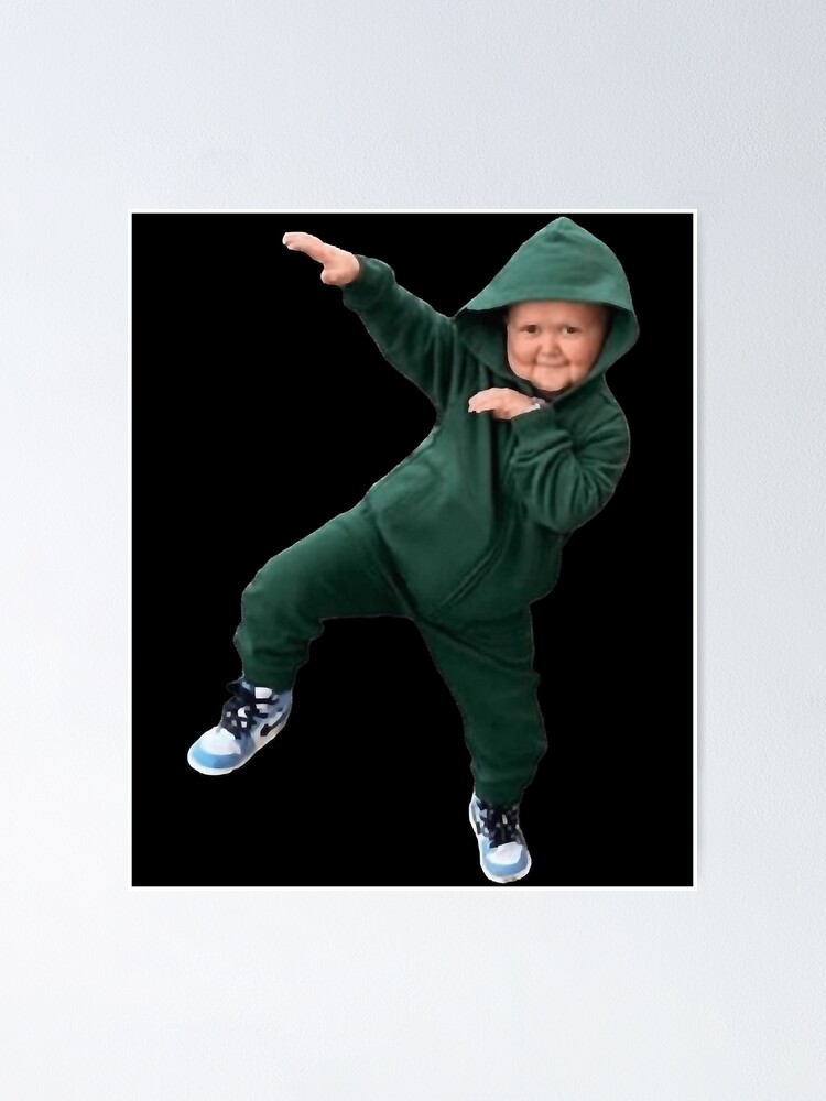 "Hasbulla dance" Poster for Sale by JerryBryan | Redbubble