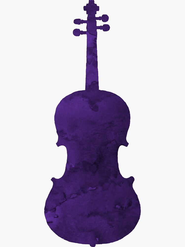 "Viola" Sticker by BittenByErmines | Redbubble