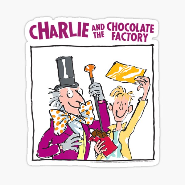 "Charlie And The Chocolate Factory " Sticker by freshicetea | Redbubble