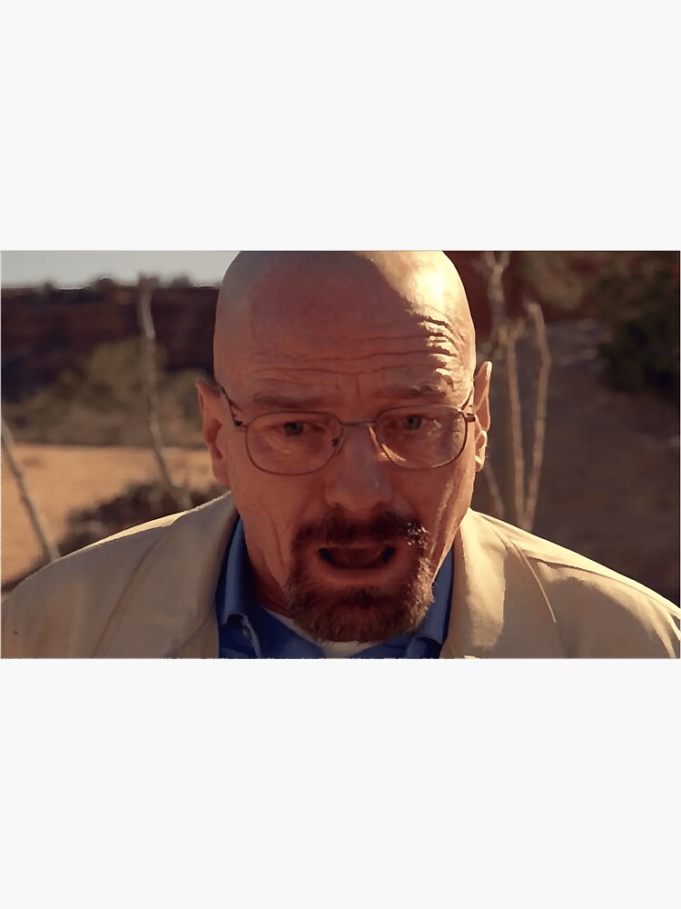 "Walter White Meme" Sticker by JerryBryan | Redbubble