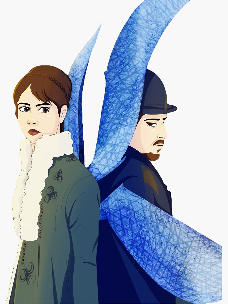 "Carnival Row Wings " Sticker by ShyMaker | Redbubble