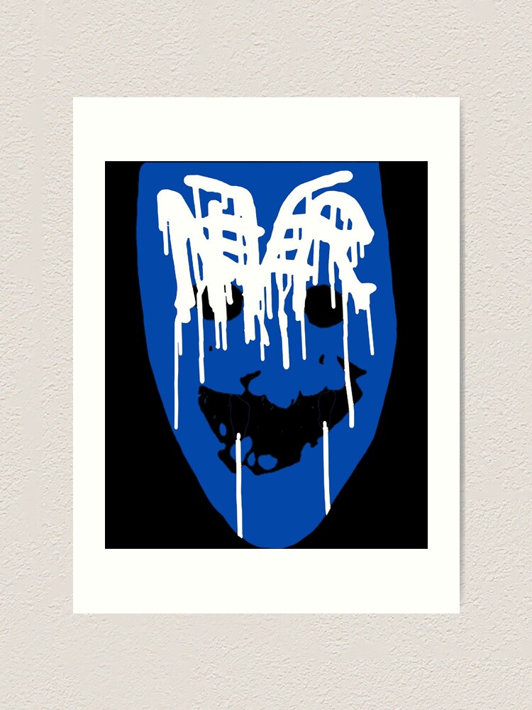 "Bladee Drain Gang NeVeR Shield Gang logo Classic" Art Print by ...