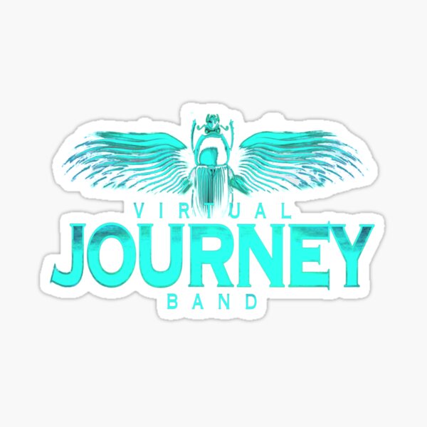 "journey the best selling band " Sticker by BenjaminArt99 | Redbubble