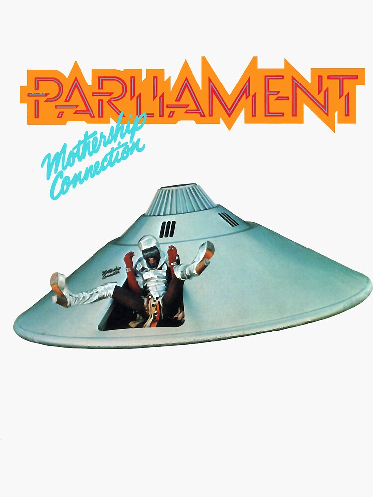 "Mothership Connection Classic" Sticker for Sale by KadeJohnson | Redbubble