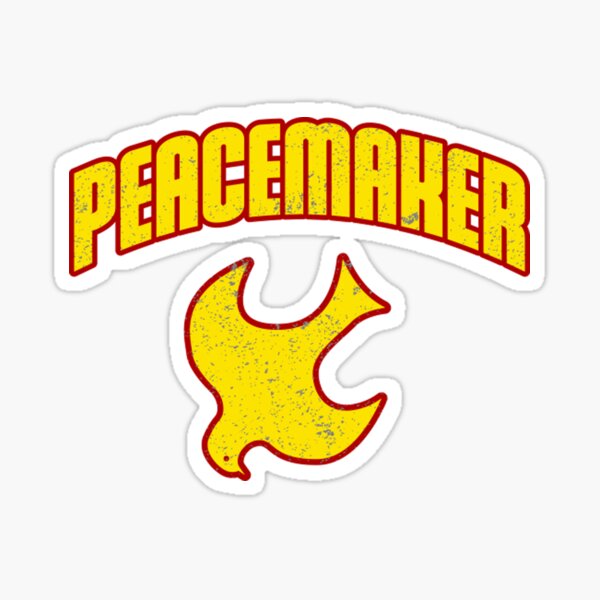 "Peacemaker" Sticker for Sale by domtazcic | Redbubble