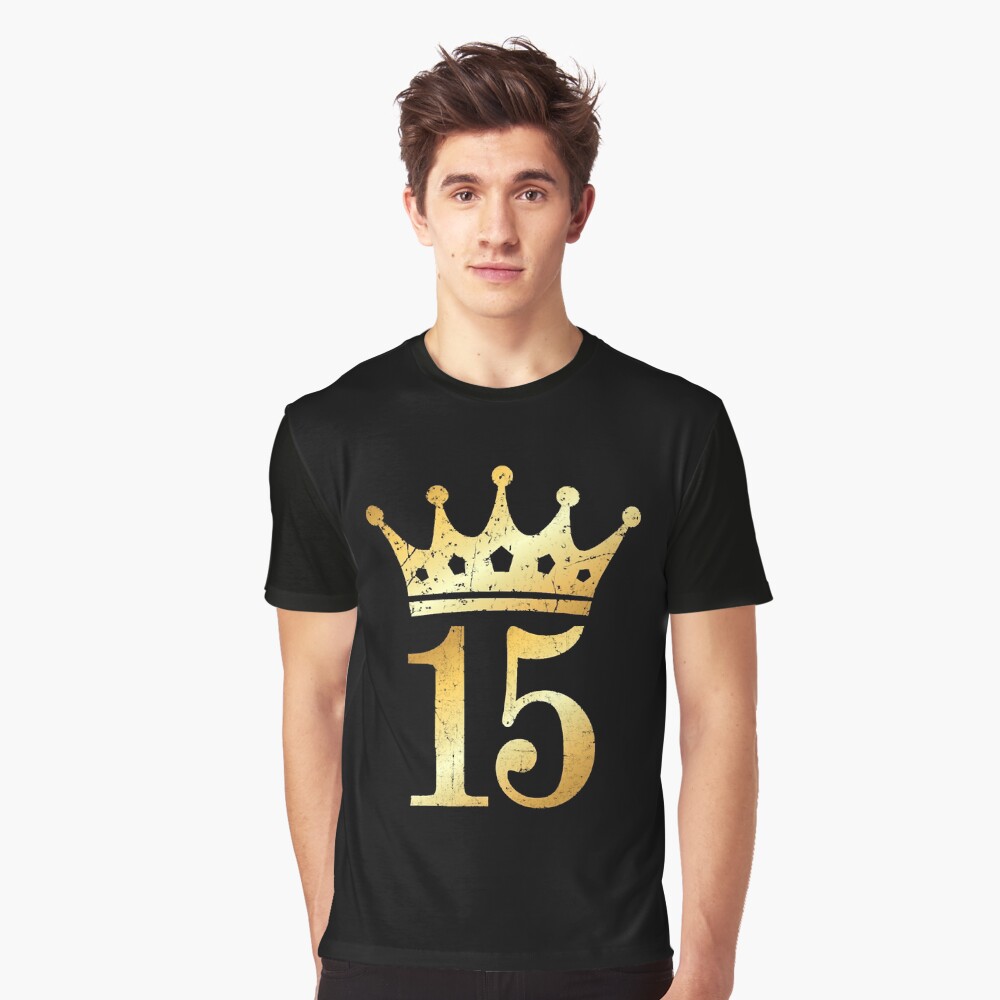 "Crown Number 15 - 15th Birthday & Anniversary" Sticker for Sale by ...