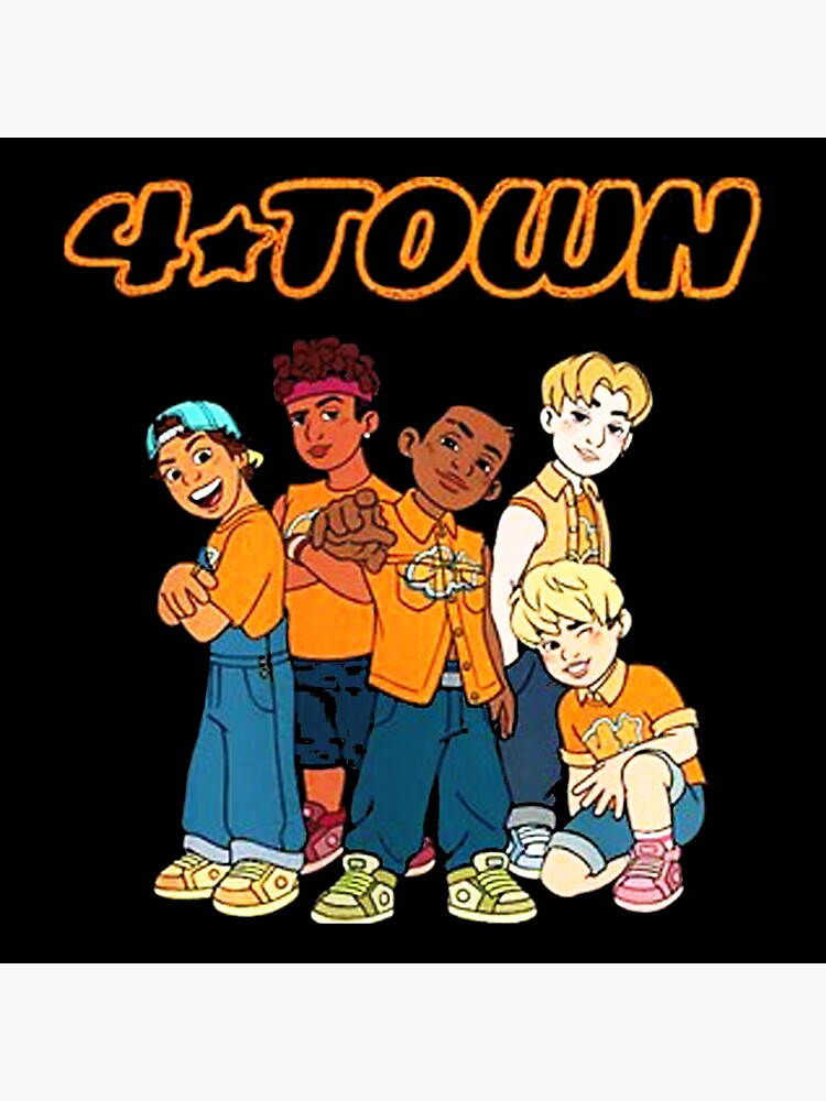 "4 Town Turning Red" Poster by ronihavick | Redbubble