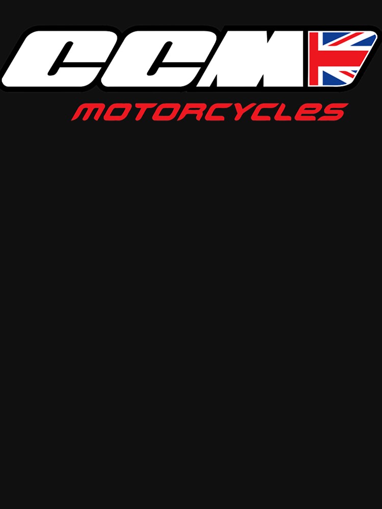 "CCM Motorcycles Britischer Logo-Klassiker" T-Shirt von Ellsworth128 ...