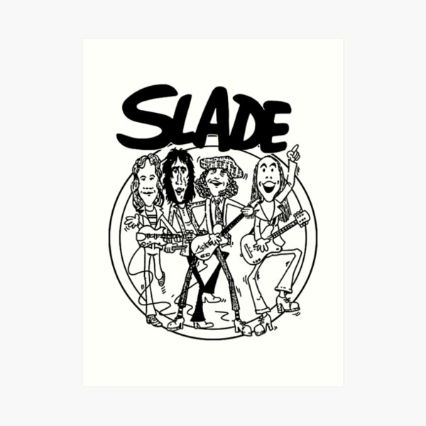 "Slade Fan Club" Art Print for Sale by Betiwam92 | Redbubble