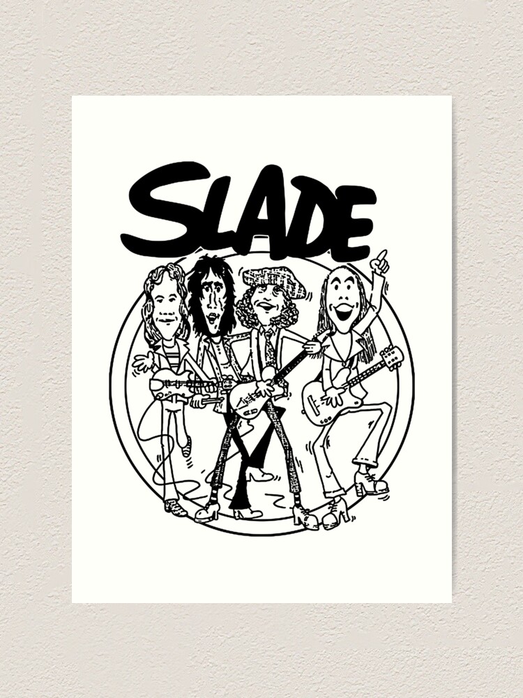 "Slade Fan Club" Art Print for Sale by Betiwam92 | Redbubble