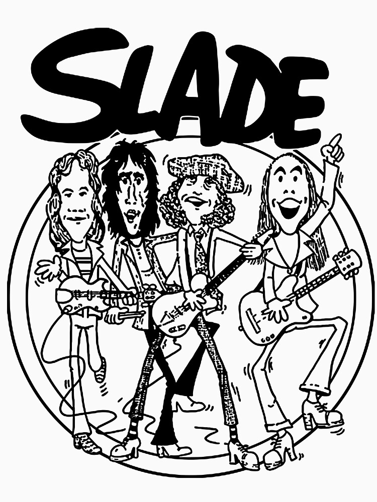 "Slade Fan Club" Essential T-Shirt for Sale by Betiwam92 | Redbubble