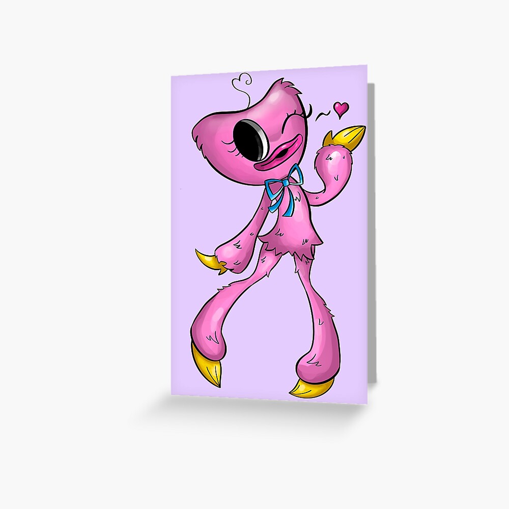 "Kissy Missy Poppy Playtime FNF" Greeting Card by ToffeeNutStudio ...