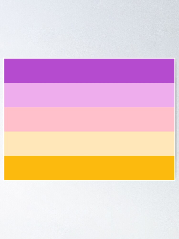 Trixic Orbisian Pride Flag Poster For Sale By Olivks Redbubble