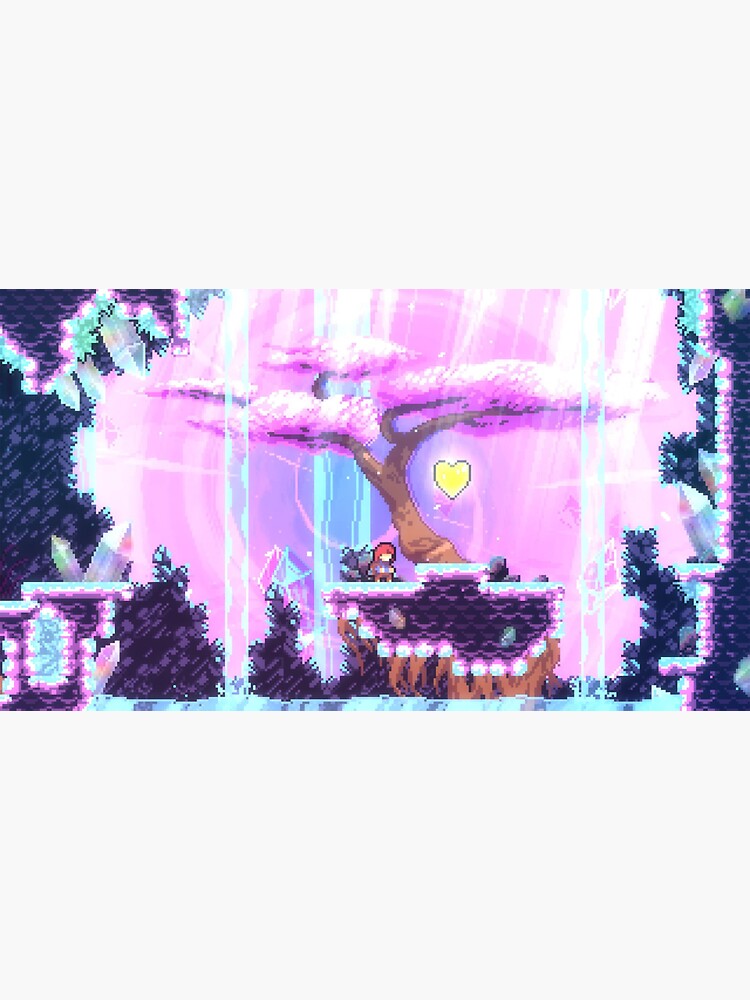 "Celeste Game - Artwork" Sticker by Dumaphuc | Redbubble