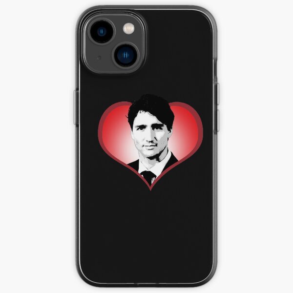 "Justin Trudeau Heart" iPhone Case for Sale by popdesigner | Redbubble