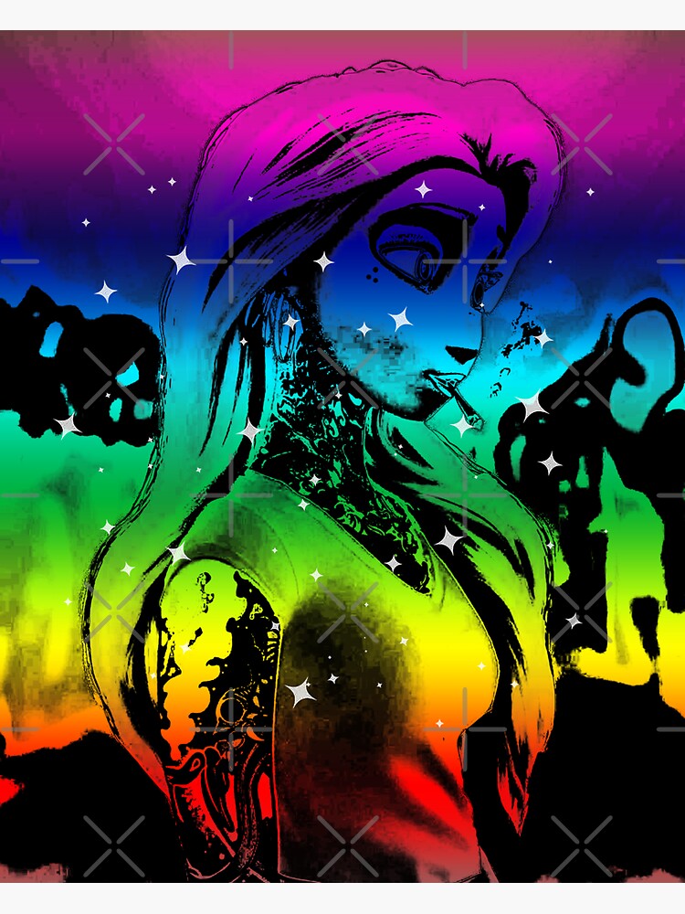 "Barbie happy 420" Sticker by Kegfu | Redbubble