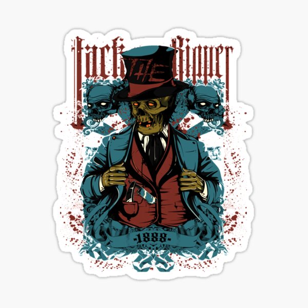"Jack The Ripper Essential ." Sticker for Sale by orangeremym | Redbubble