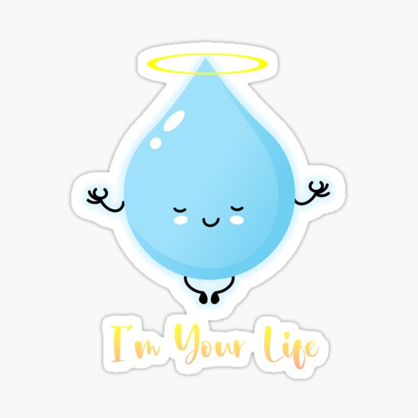 "Water is our Life World Water Day Collection" Sticker by HK-Art ...