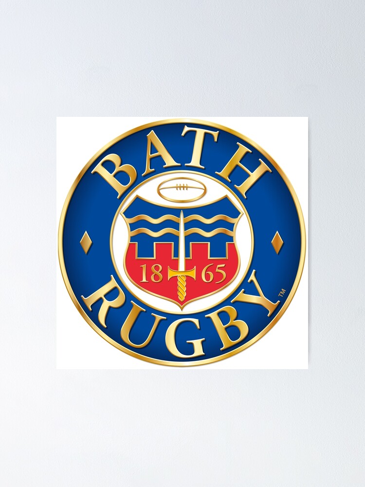 "Bath Rugby" Poster for Sale by bendorse | Redbubble