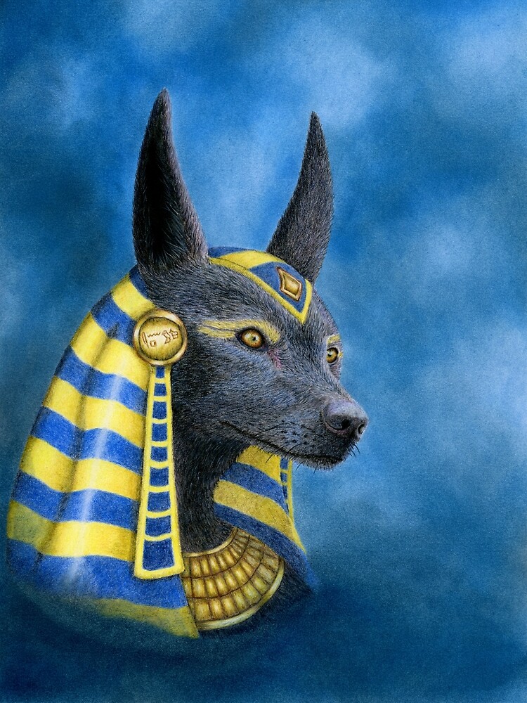 "Anubis " Poster for Sale by CasmahCreations | Redbubble