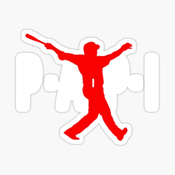 "Big Papi Air Jordan Style Logo" Sticker by kneemathanie | Redbubble