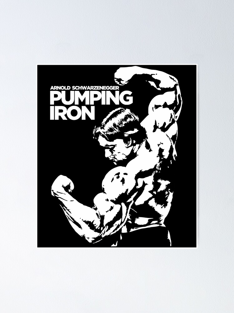 "Arnold Schwarzenegger Classic Pumping Iron Essential T-Shirt" Poster ...