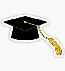 Graduation Cap Design & Illustration: Stickers | Redbubble