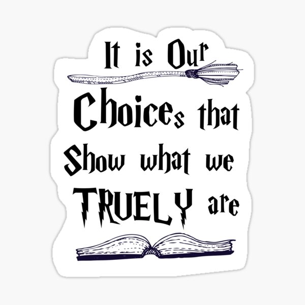 "HP quotes" Sticker for Sale by Potterarts10 | Redbubble