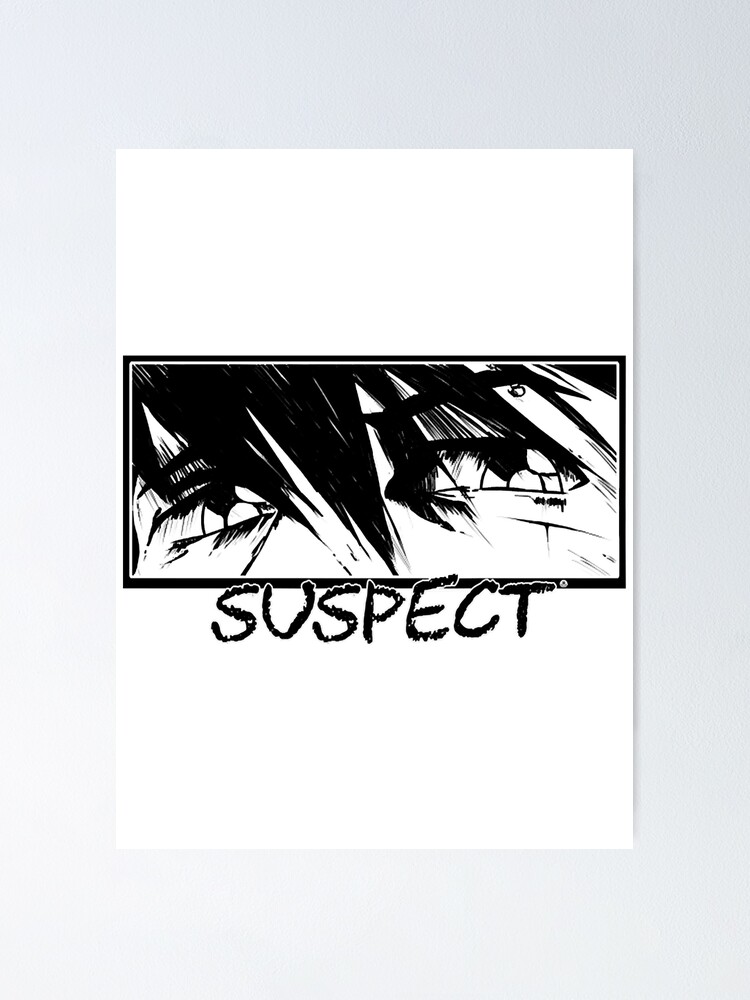 "Suspect Eyes Anime Grunge Aesthetic " Poster for Sale by anhhuy875 ...