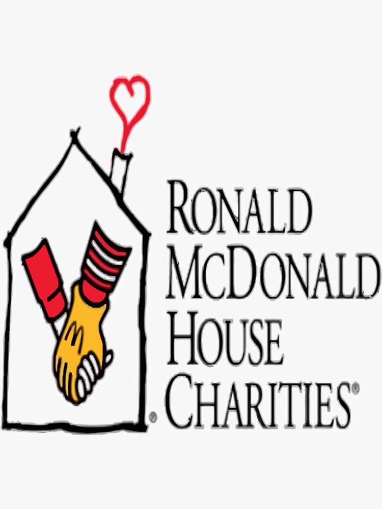 "Ronald Mcdonald House Rmhc Tshirt Essential T-Shirt" Sticker for Sale ...
