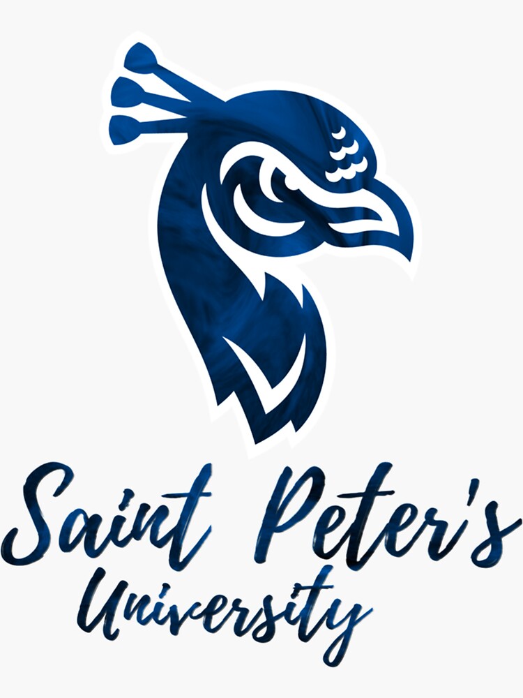 "Saint Peter's University (1) Chiffon Top" Sticker by JavierVarga ...