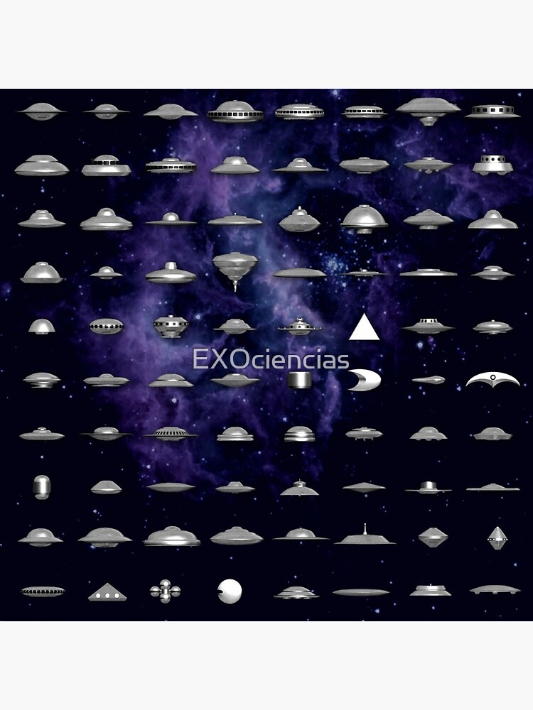 "types of alien spaceships" Poster by EXOciencias | Redbubble